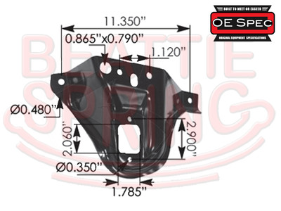 Chevy GMC Rear Shock Upper Bracket Right Passenger Side 4wd | eBay