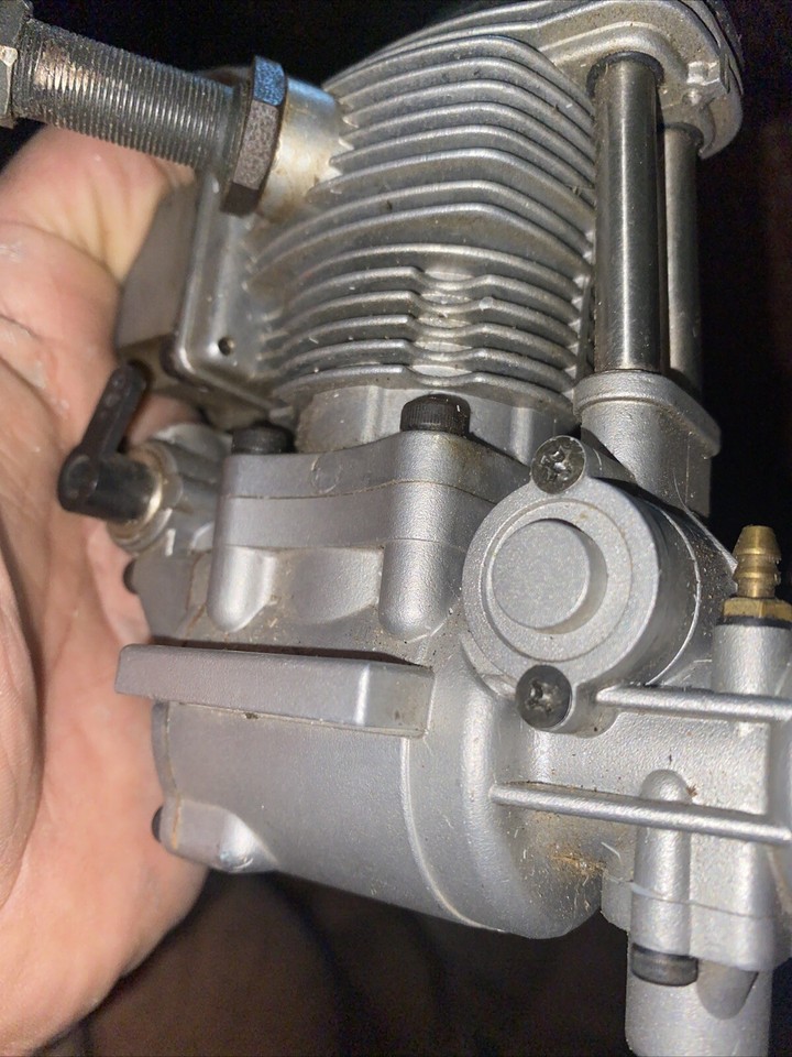 YS F-91AC RC Airplane Engine With Muffler And Propeller *Untested* | eBay