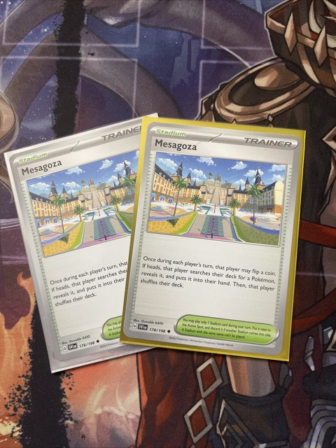 Pokémon TCG Mesagoza Scarlet & Violet Base Set 178/198 Reverse Holo ...