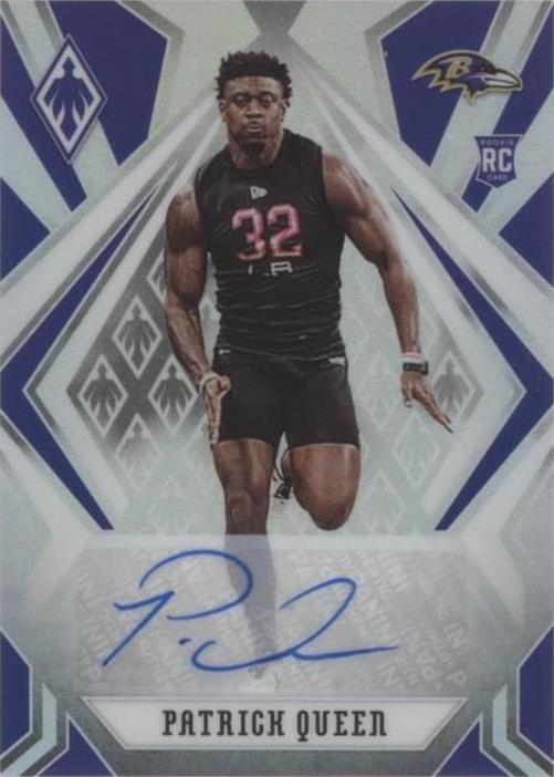 2020 Panini Phoenix - Rookies Patrick Queen #153 Silver Autographs (AU ...