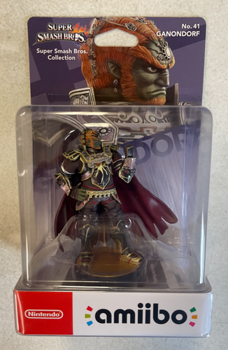 Ganondorf Amiibo Super Smash Bros Series Nintendo Brand New & Factory ...