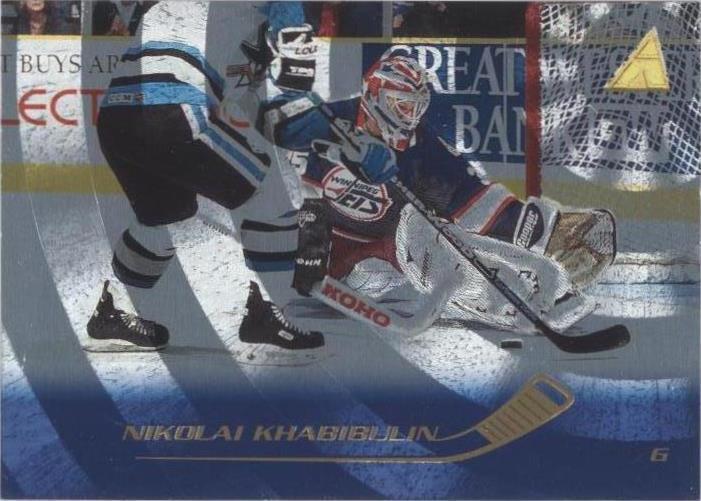 1995-96 Pinnacle - Nikolai Khabibulin #118 Rink Collection for sale ...