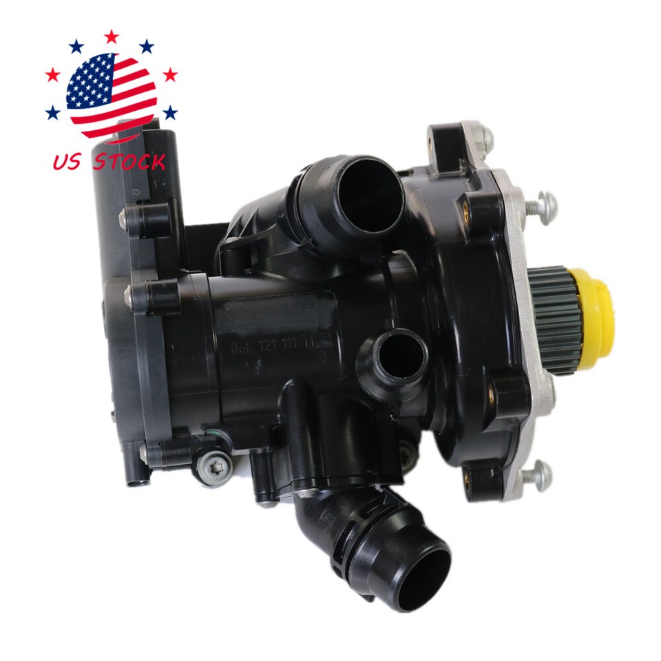OEM#06L121011B Water Pump Thermostat Housing Assembly For AUDI A3 A4 VW ...