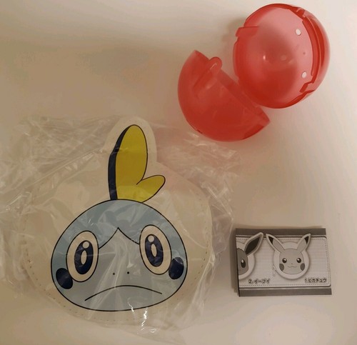 Pokemon Japanese Sobble Small Coin Purse Wallet Gachapon- Bandai | eBay