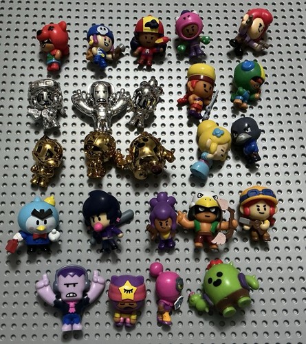 Line Friends Brawl Stars Complete Set 24 Figures Pcs | eBay