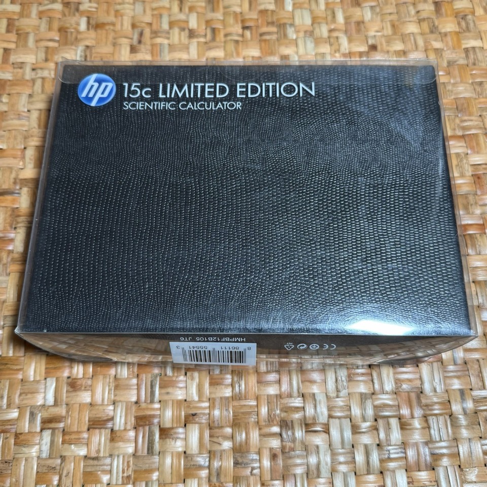 Hewlett Packard HP 15C Limited Edition Scientific Calculator NOS Box ...