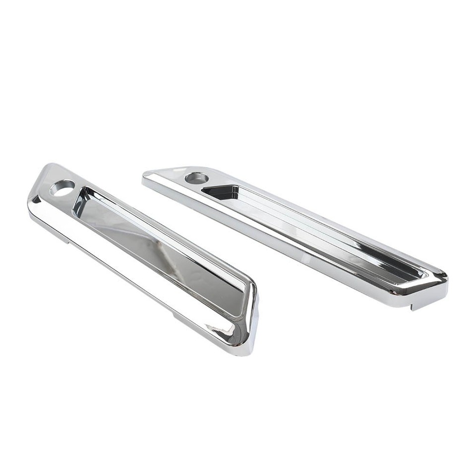 Saddle Bag Hinge Latch Covers Chrome For Harley Touring Electra Glide ...