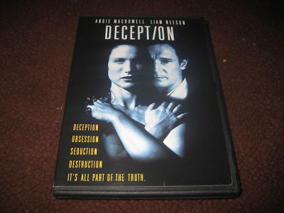 Deception DVD Liam Neeson Andie MacDowell | eBay