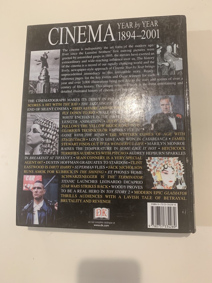 Cinema Year by Year 1894-2001 By Robyn Karney, Brian Burns | eBay