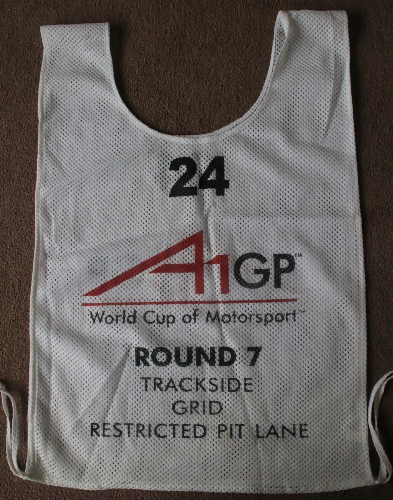 Brands Hatch Press Photographer bib tabard TRACK GRID PIT LANE - A1GP ...