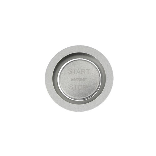 Silver Aluminum Alloy Start Button For 2010-2019 Jaguar XJL Ignition ...