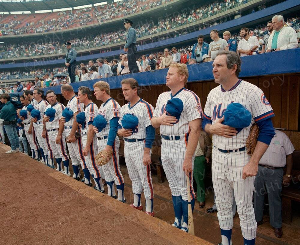 NY Mets Old Timers Day 1987 Kranepool Staub McGraw 1973 Mets Photo ...