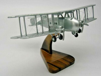 Vickers Vernon British Cargo Airplane Desktop Kiln Dried Wood Model ...