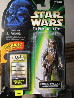 Star Wars: The Power of the Force, Hoth Chewbacca W/Bowcaster Rifle ...