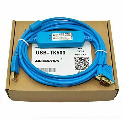 1PC New for ABB AC500-Eco Series PLC Programming Cable USB-TK503 ...