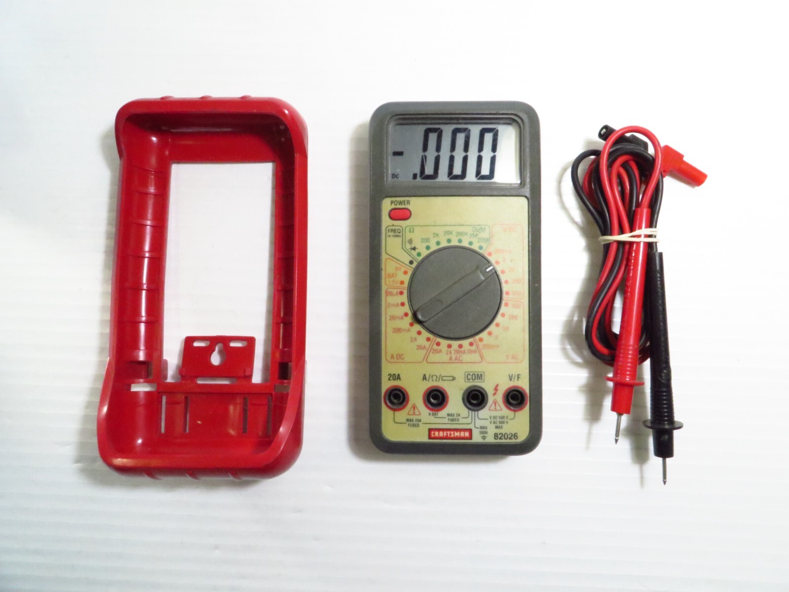 Craftsman 82026 Multimeter, Tested Works Great, RARE | eBay