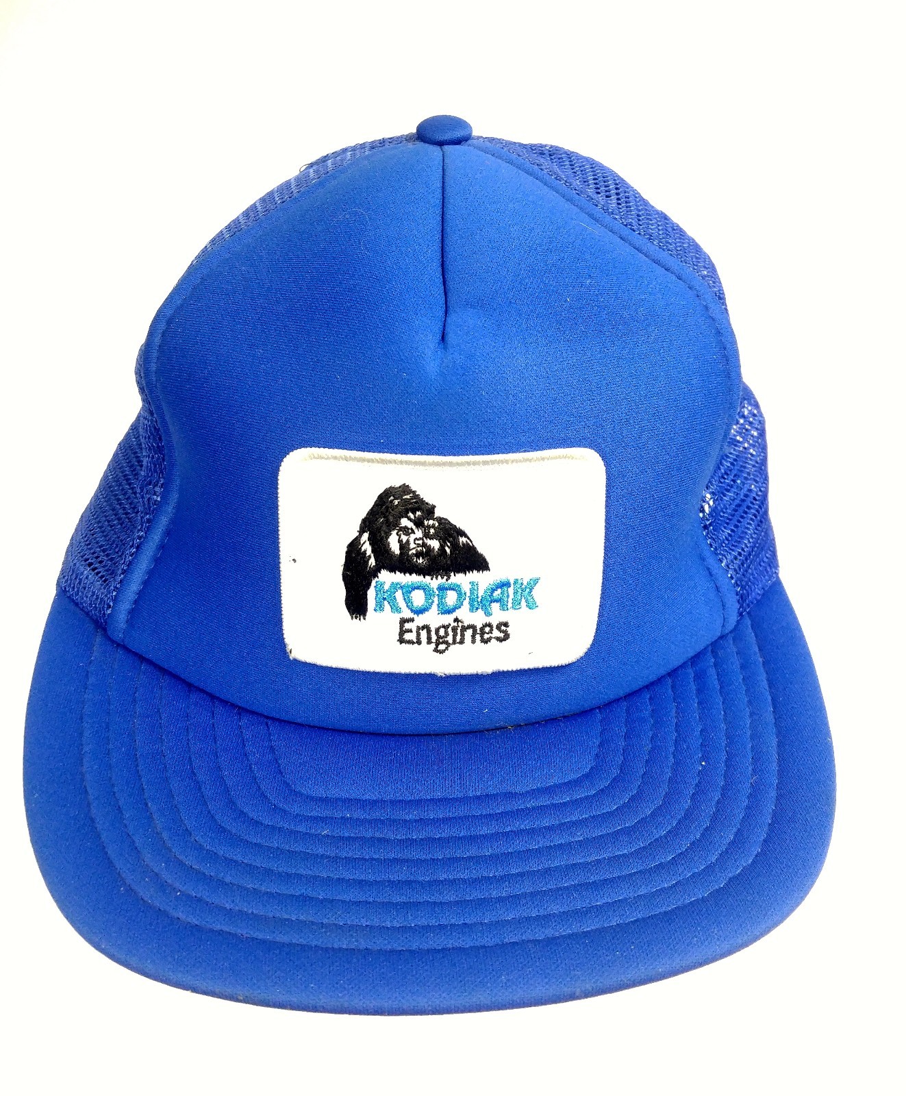 Kodiak Engines Hat Mesh Trucker Snapback Cap Vintage 80's Blue Retro | eBay
