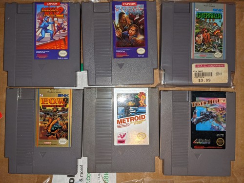 6 NES Game Lot (Nintendo Entertainment System) 6 Games *Cartridge Only ...