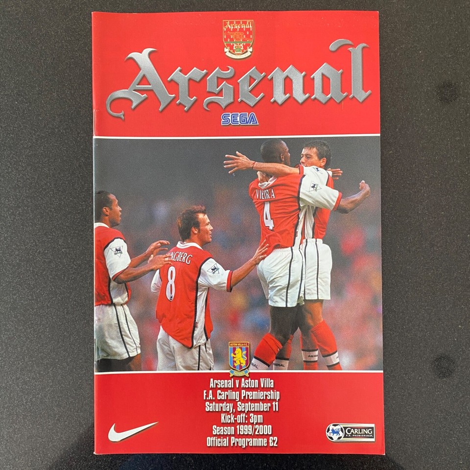 ARSENAL Football Programmes YOU CHOOSE 1993 96 97 98 99 2000 01 02 05 ...