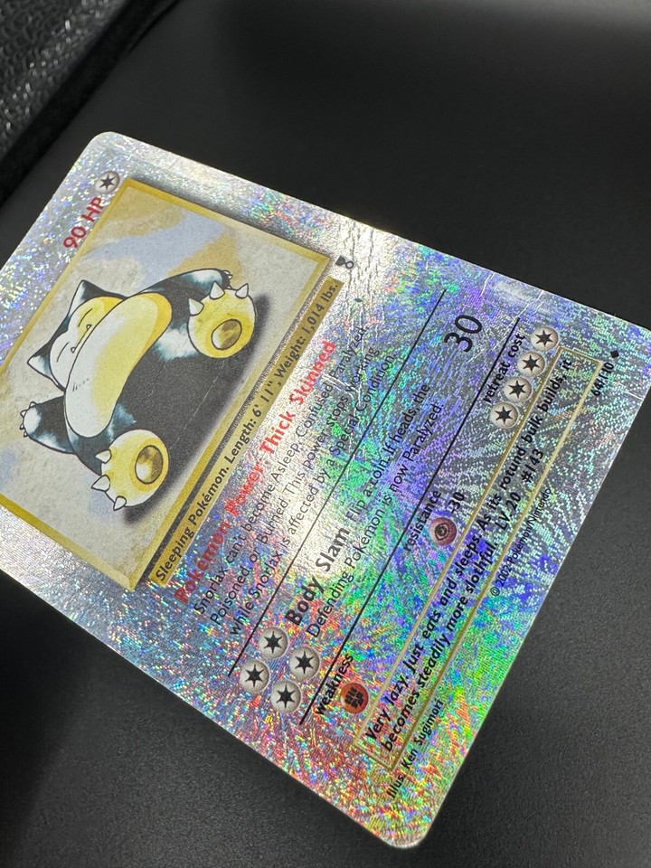 Pokemon Legendary Collection Snorlax Reverse Holo 64/110 MP See Pics | eBay