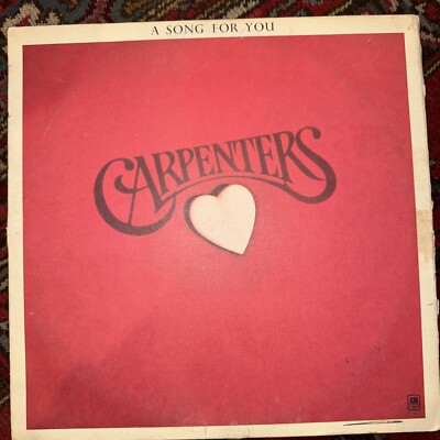 33 LP Vinyl Record, Carpenters, A Song For You, 1972 A&M, Good Cond | eBay