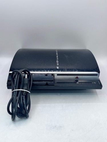 Sony PlayStation 3 Fat PS3 System Console (CECHK01) 80GB - Black - Used ...