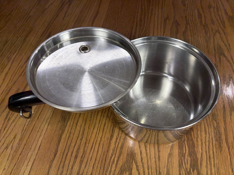 Vintage Saladmaster Cookware Set USA Made TP304 & 18-8 Stainless Steel ...