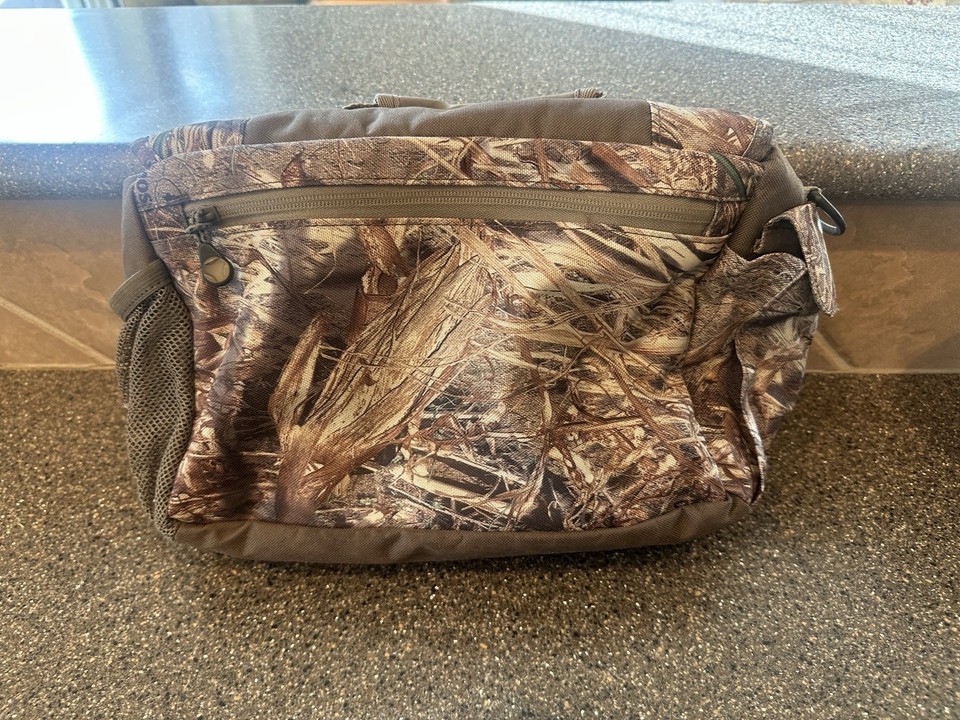 EUC Herter's Quick Hit Timber Blind Bag Mossy Oak Duck Blind Camo Duck ...