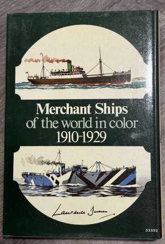 Merchant Ships of the World In Color by Laurence Dunn 1973 Hardcover | eBay