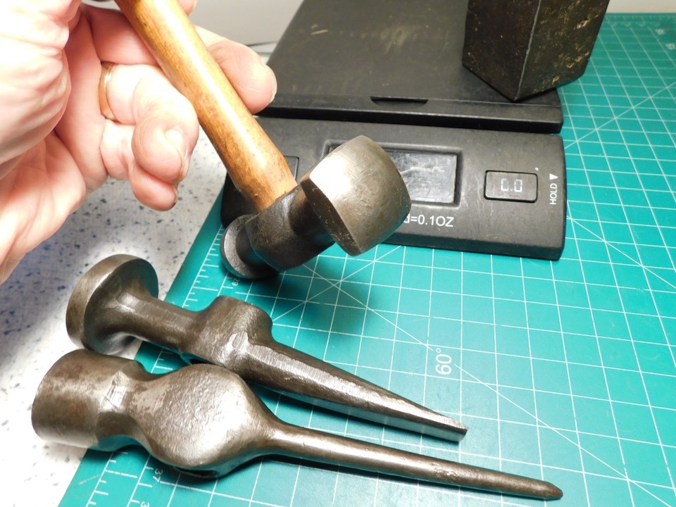 4pc Automotive Body shop Dent Repair Hammers Fairmount 153-6 Lot w ...