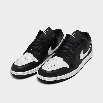 Nike Jordan 1 Low Black Summit White 553558-043 Men's New | eBay
