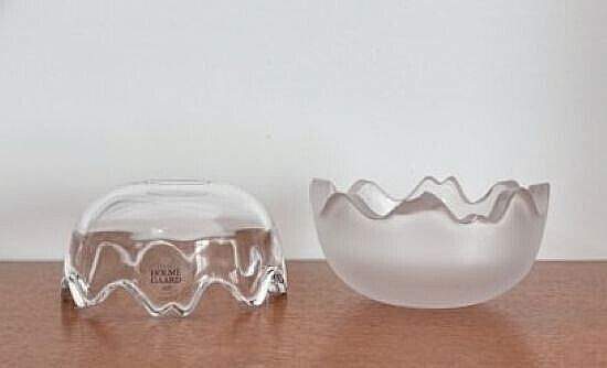 Holmegaard Decorative Glass Bowl with Cover (1825) - From Denmark - 4 ...