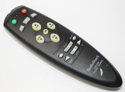 Original RadioShack 3-in-1 Pocket Remote Control for VCR Cable Box TV ...