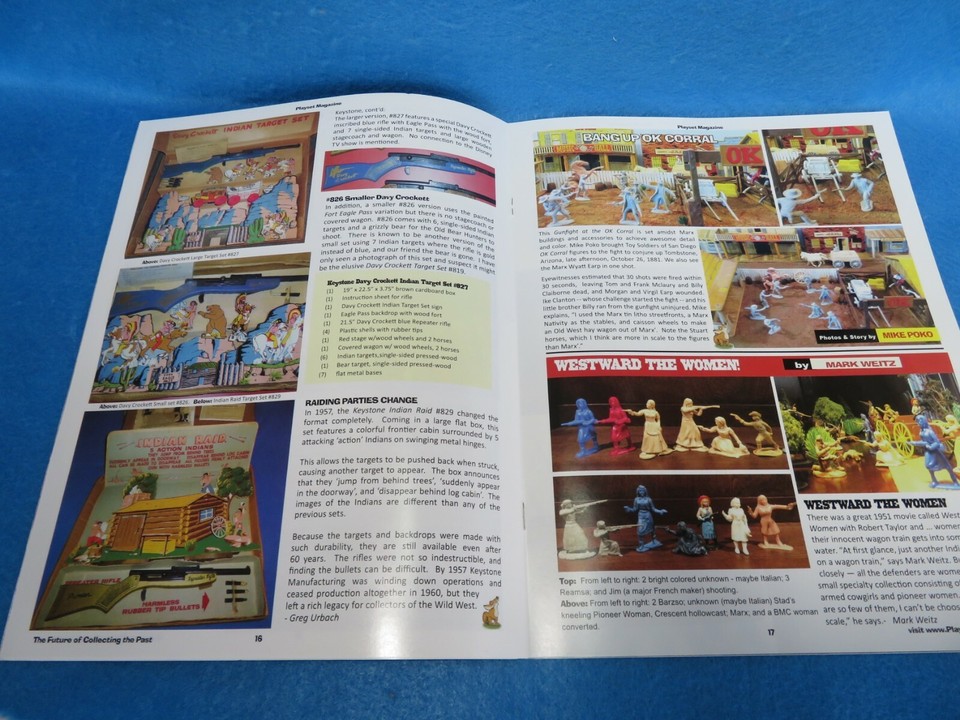 Playset Magazine #115 Marx Civil War 5959 playset , Keystone western ...