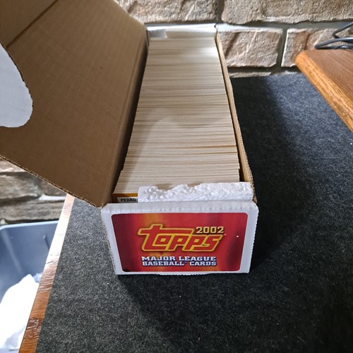 2002 Topps Baseball MLB Complete Set Series 1 & 2 719 Cards | eBay