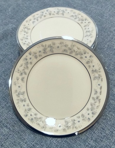 (8) Lenox Windsong 6 1/4" Bread and Butter Plates Made in USA Excellent ...