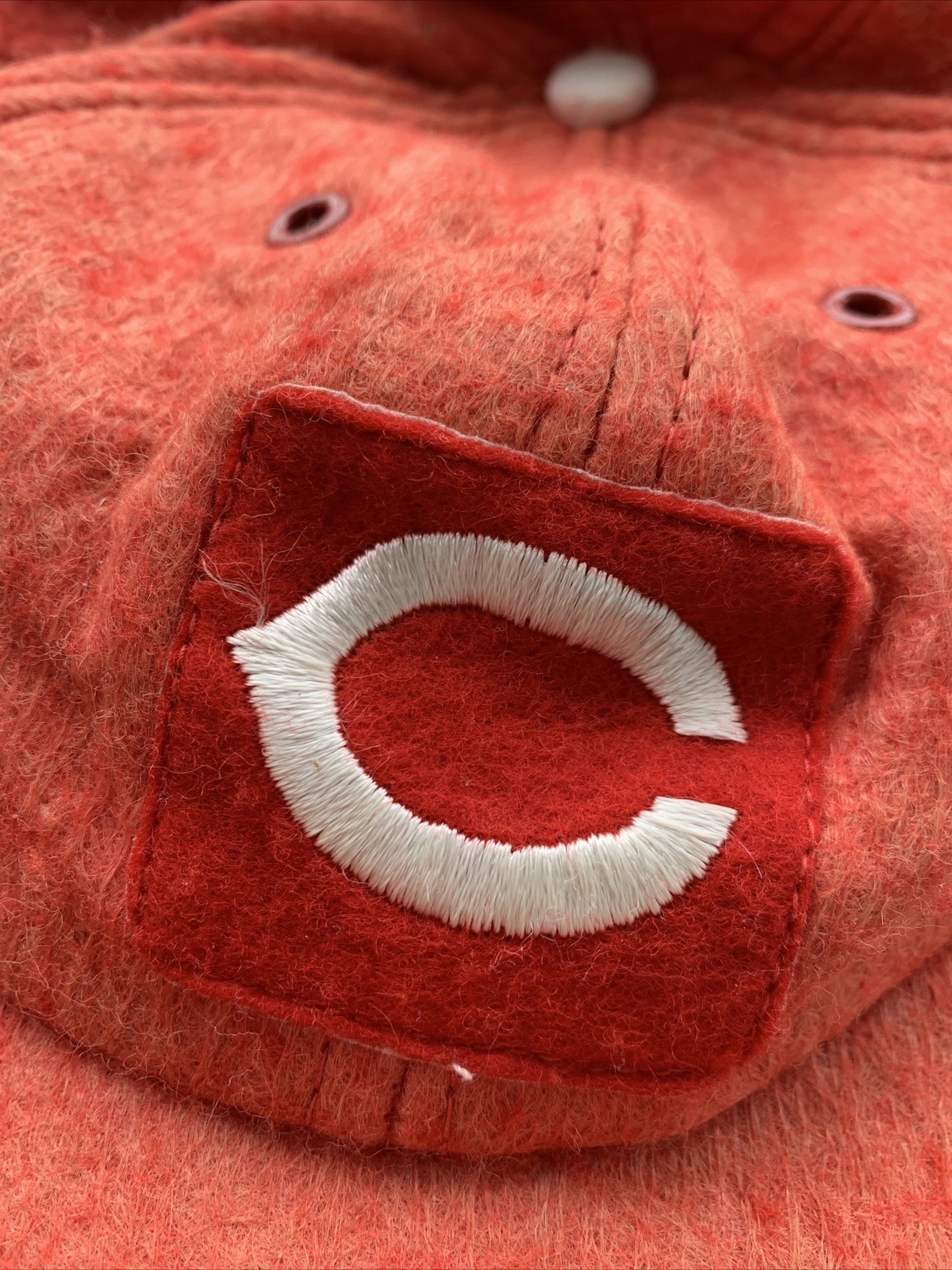 Antique 1950s 1960s Cincinnati Reds Hat - Wool Baseball Cap MLB | eBay