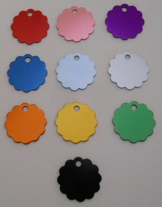 Pet Dog Cat Blank tags Bulk shelters rescues 5 pc lots Med Cloud | eBay