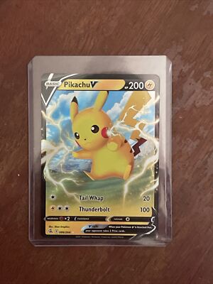 Pokémon TCG Pikachu V Fusion Strike 086/264 Holo Ultra Rare | eBay