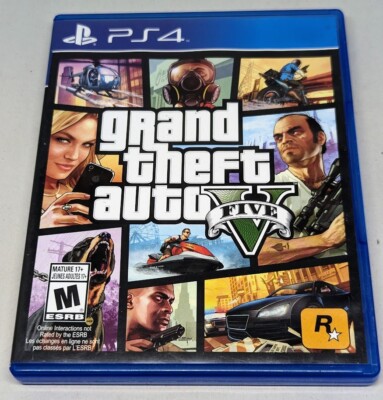 Grand Theft Auto 5 V (PS4 PlayStation 4) GTA5 GTA V 710425570346 | eBay