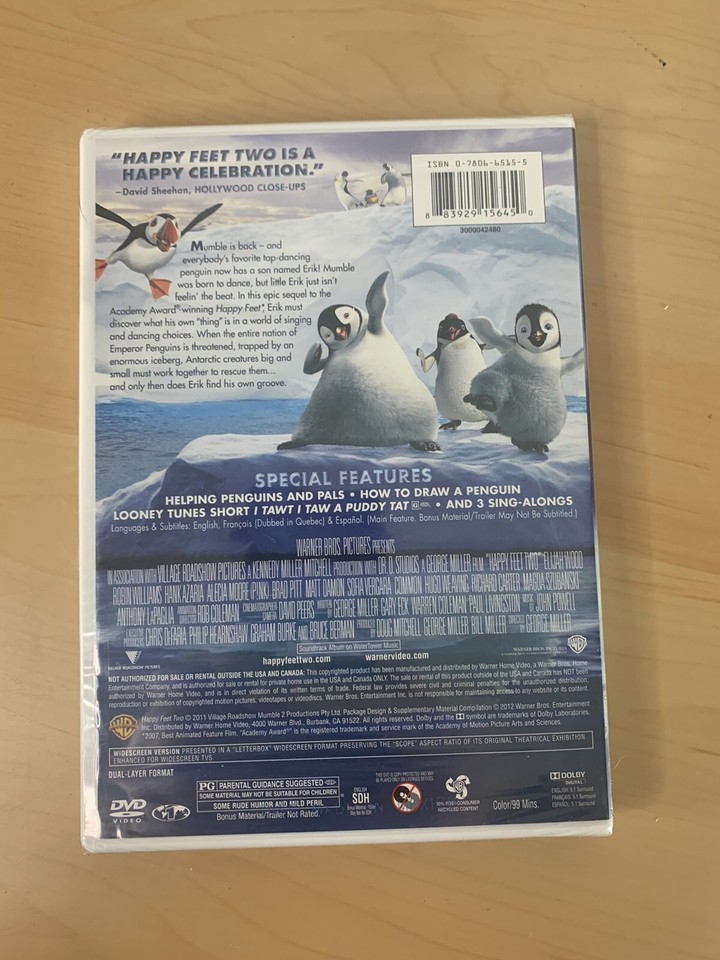 Happy Feet Two (DVD, 2011) 883929156450| eBay