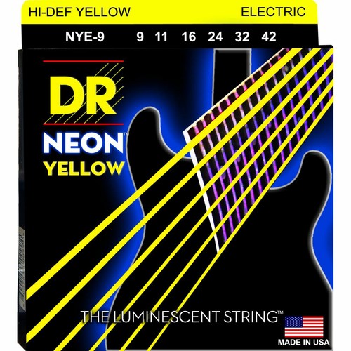 DR NYE-9/46 Hi Def Yellow Neon Set 009-046 - Lite-N-Heavy | eBay