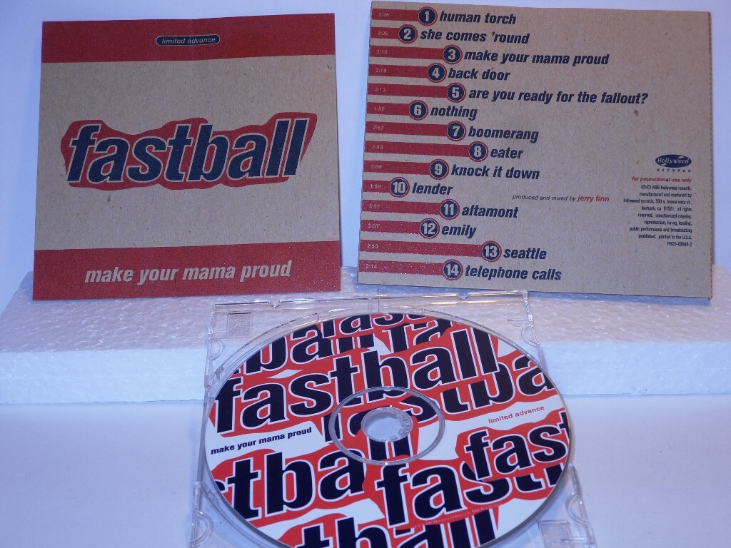Fastball - Make Your Mama Proud Promotional ONLY CD - PR ** Free ...