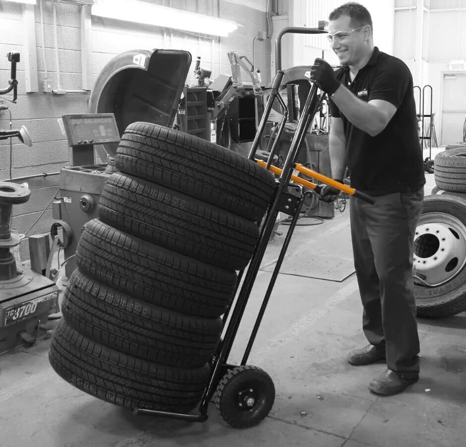 Martins Industries MSTC Tire Rider Standard Tire Cart for Car, SUV Tire ...