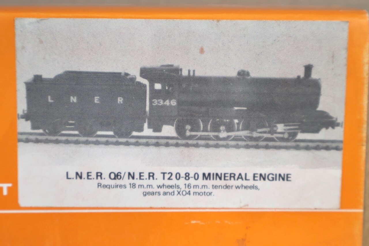 NU-CAST NC101 KIT BUILT NER LNER BR 0-8-0 CLASS T2 MINERAL LOCOMOTIVE ...