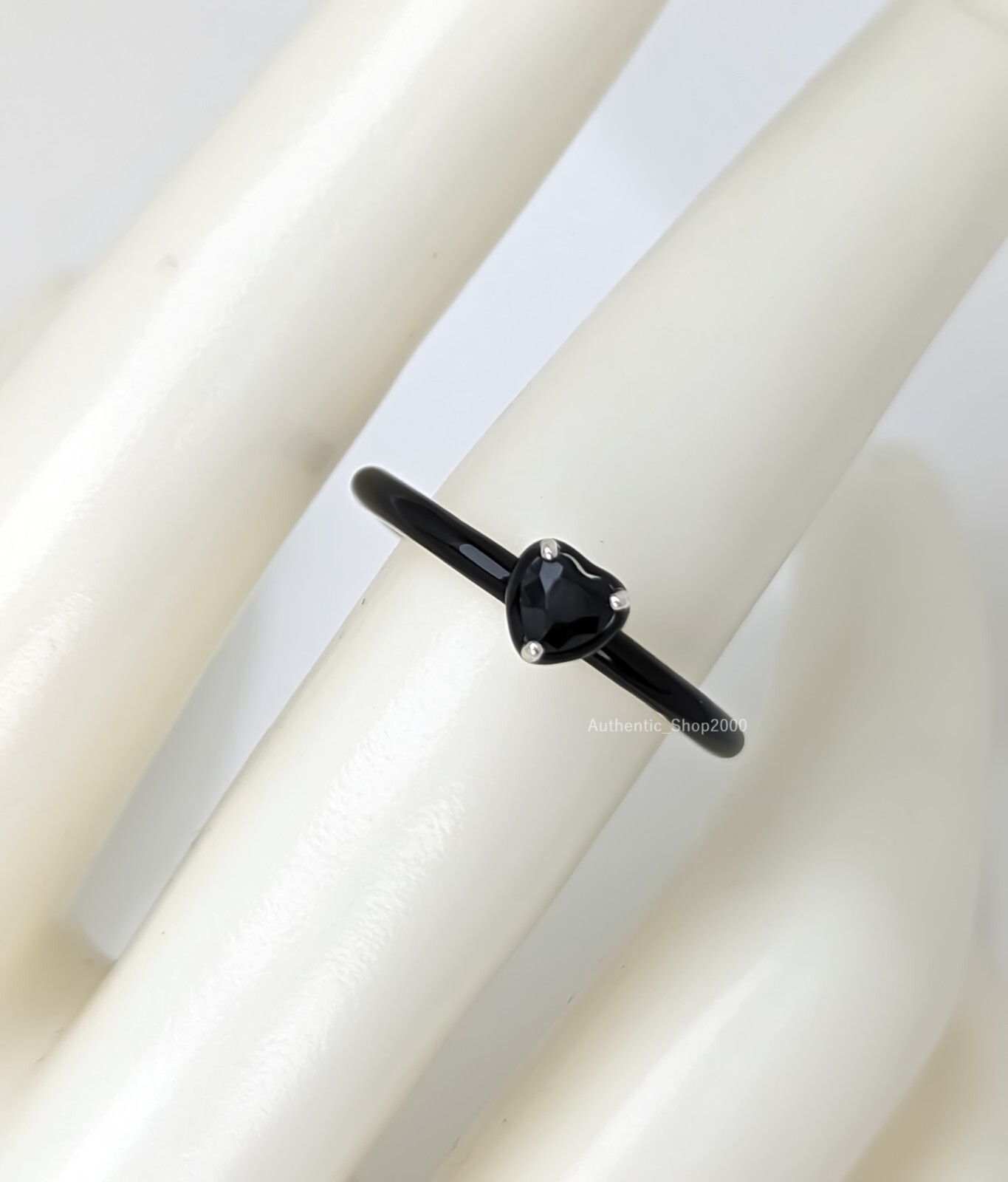 NEW 100% Authentic PANDORA ME 925 Silver Black Chakra Heart Ring ...