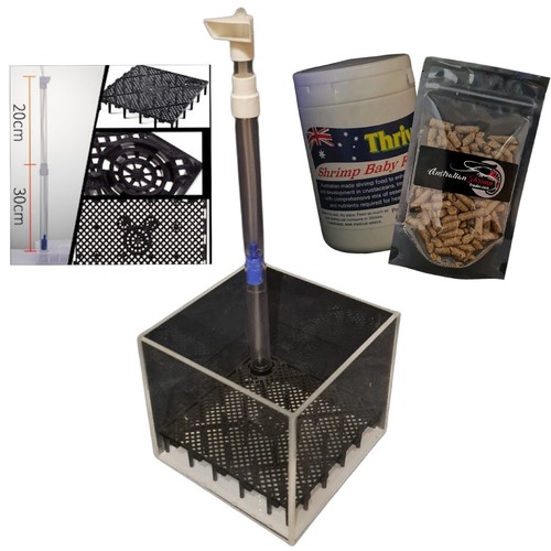 Under Gravel Filter, Box UGF Box Bundle, custom 4.5mm Perspex box, AU ...