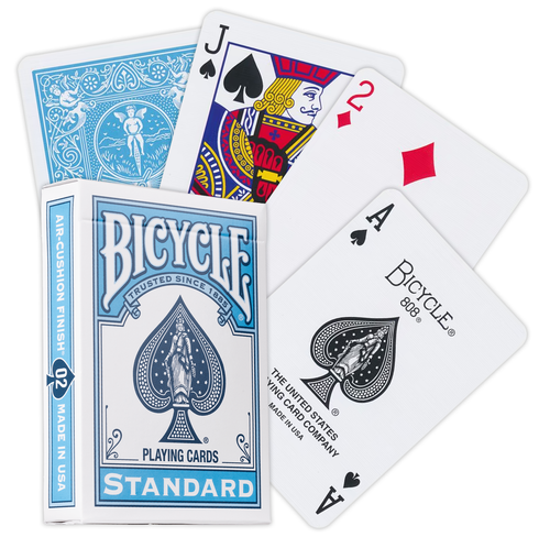 Bicycle Color Series #2 Breeze Playing Cards Deck Light Blue Poker Size ...