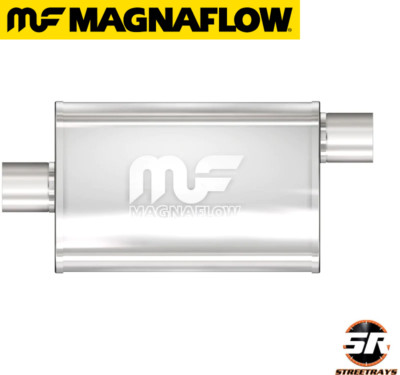 MagnaFlow 11225 4" x 9" Oval Straight-Through Performance Exhaust ...