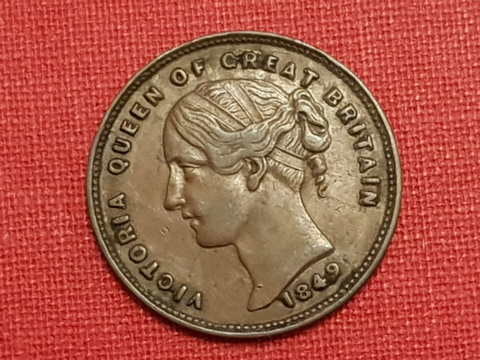 Mid 19th Century RH Chambers Tea Merchants Advertising Farthing Token ...